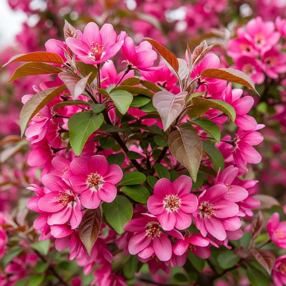 5ft Crabapple Tree | Malus 'Royal Raindrops' | 9L Pot – Woven Wood
