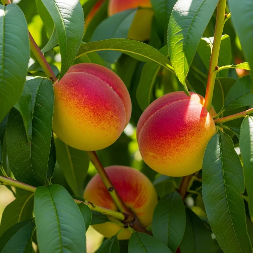 5ft 'Saturne' Peach Tree | Bare Root | 2 Years Old – Woven Wood