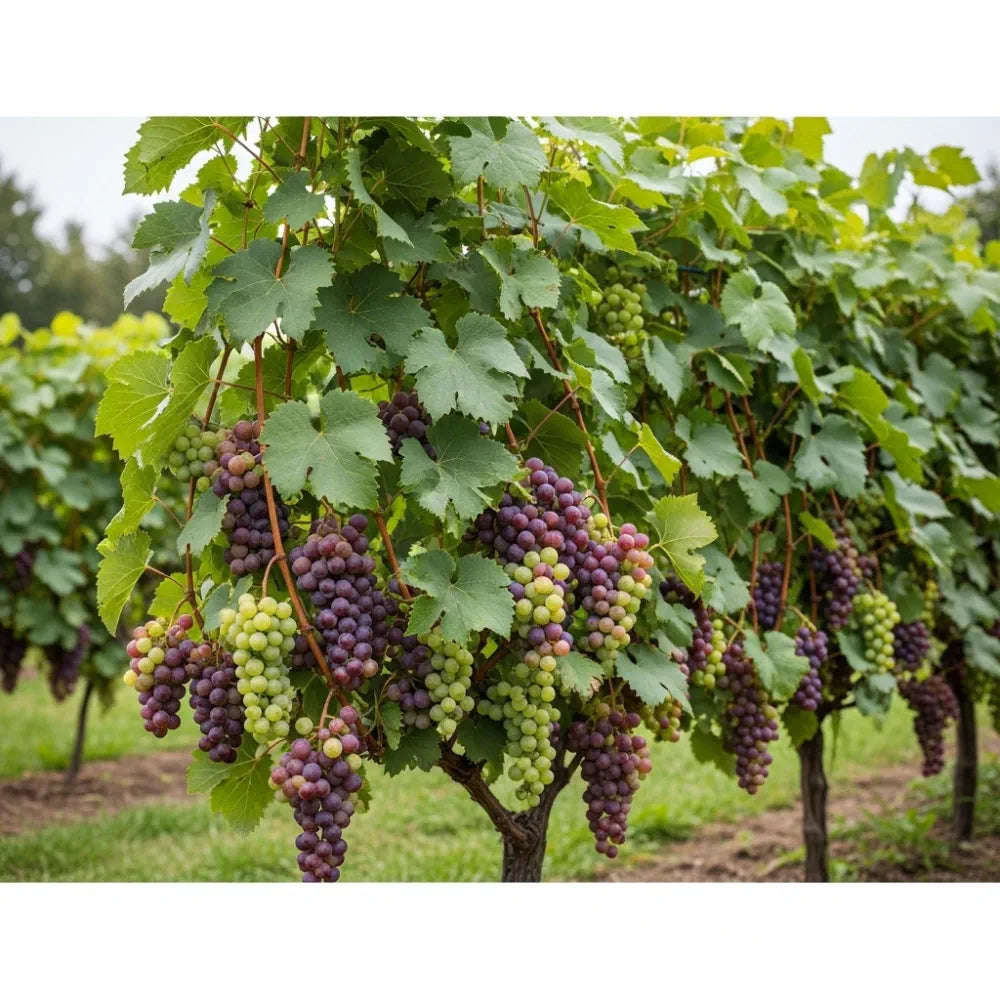 Seedless Grape Vines Collection - 2 Vines in 3L Pots – Woven Wood