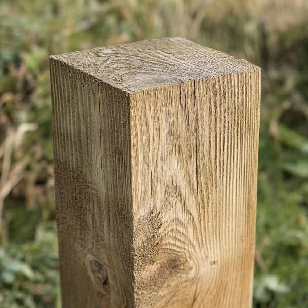 Square Wooden Tanalised Fence Posts for Screening and Hurdles – Woven Wood