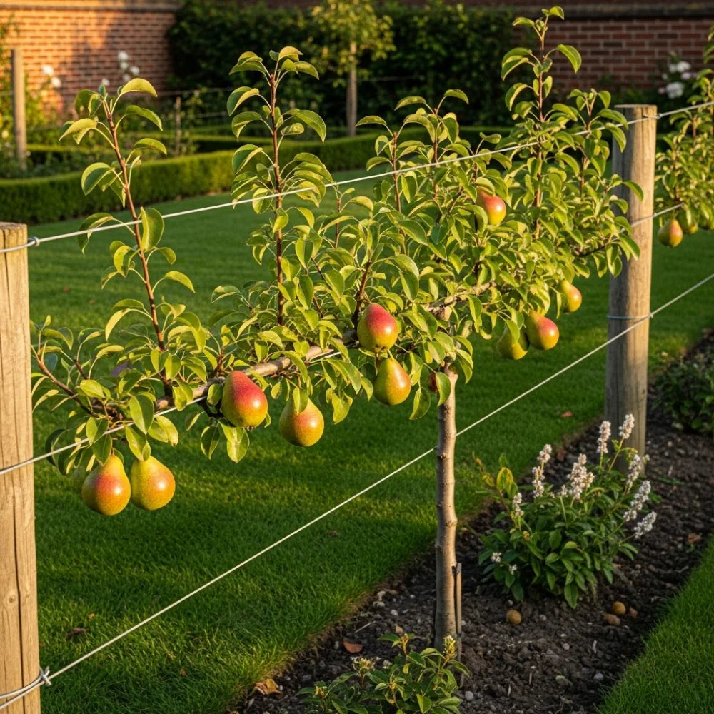 Stepover 'Conference' Pear Tree | Bare Root – Woven Wood