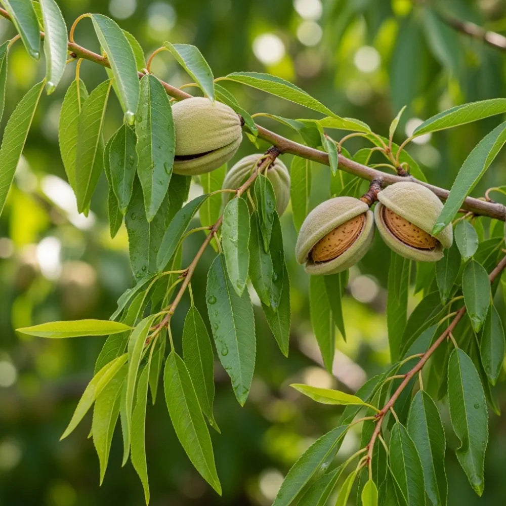 5ft 'Sultane' Almond Tree | Prunus dulcis | Bare Root | 2 Years Old ...