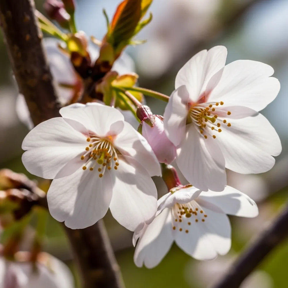 3ft 'Sunburst' Cherry Tree | 4.5L Pot | Colt Rootstock – Woven Wood