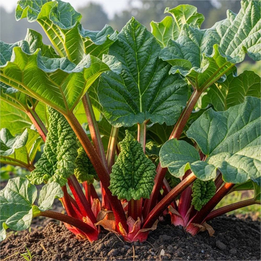 Timperley Early' Rhubarb Plant | Single Bare Root Crown – Woven Wood