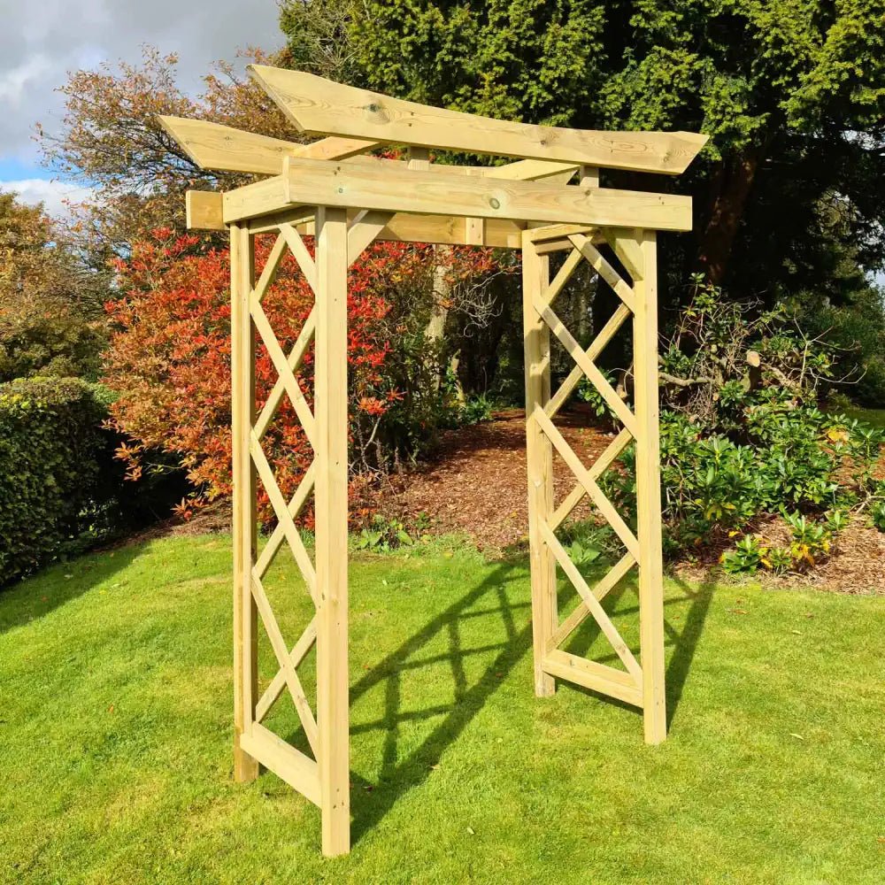Redwood Tokyo Arch - 4ft Wide – Woven Wood