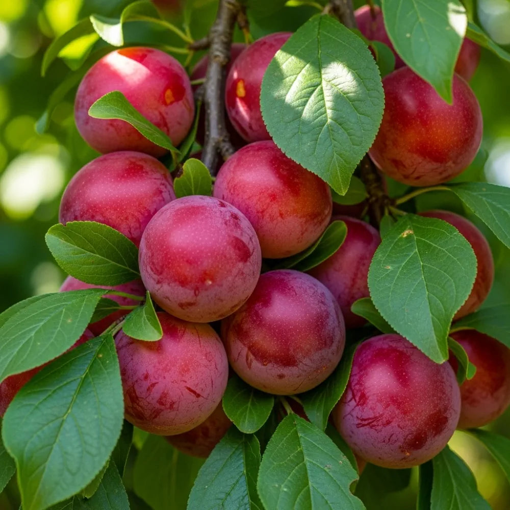 8ft Standard 'Victoria' Plum Tree | 8/10cm Girth | Grown in 20L Airpot ...