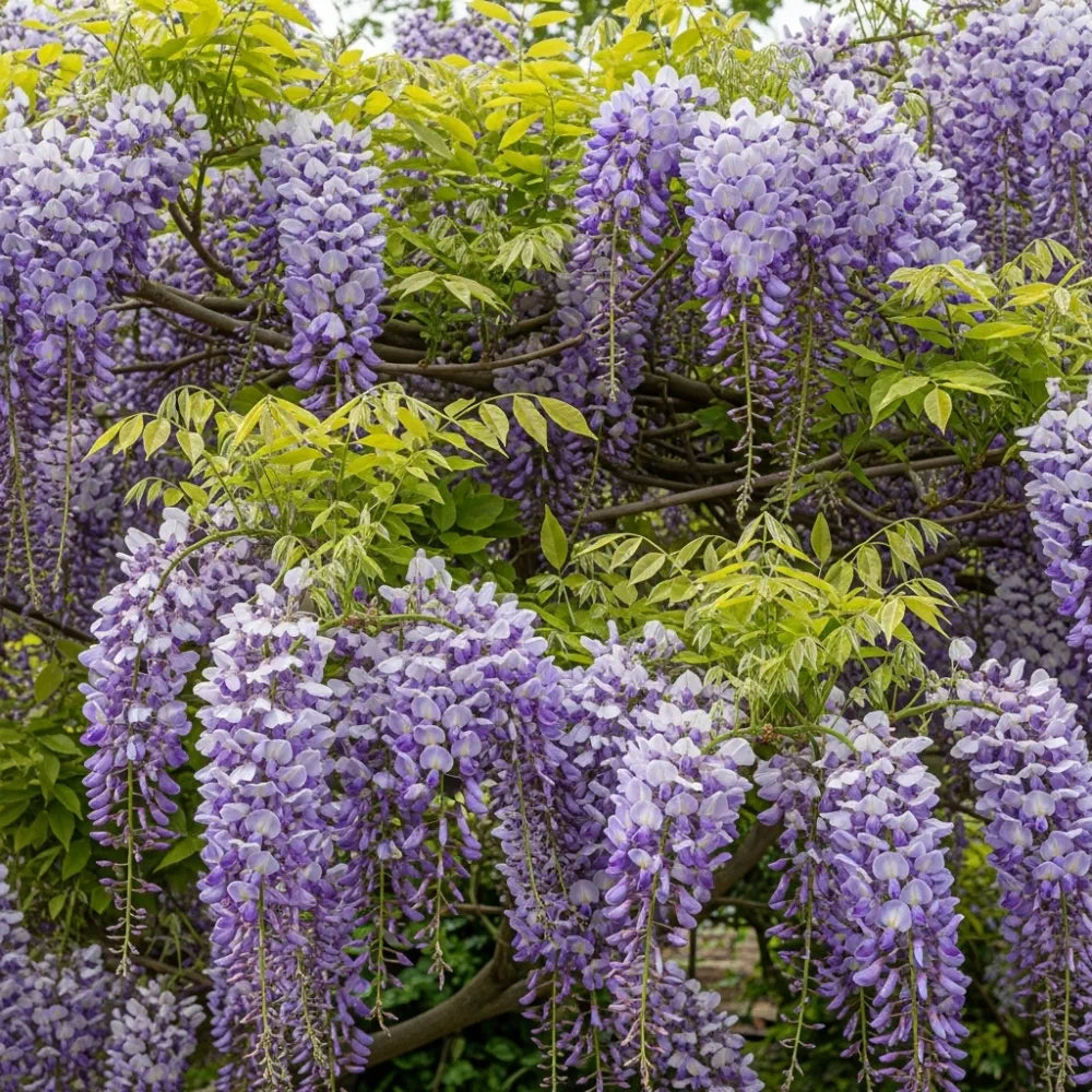 Japanese Wisteria | Wisteria floribunda 'Multijuga' – Woven Wood