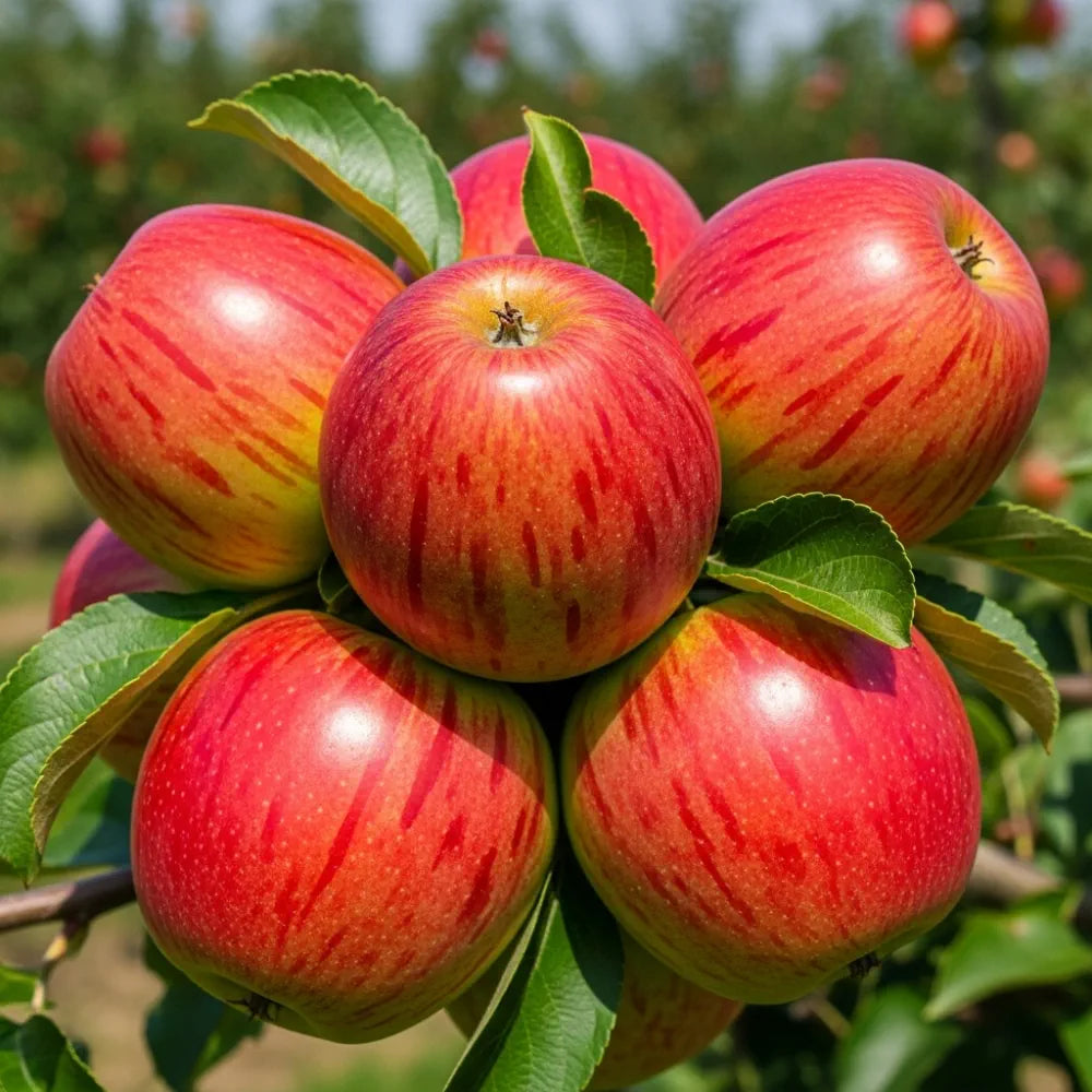 5ft 'Worcester Pearmain' Dwarfing Apple Tree | Bare Root | 2 Years Old ...